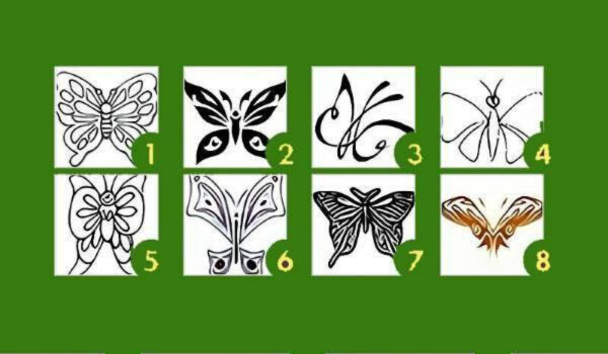 Which Butterfly Do You Choose? It Will Reveal Something About Your ...